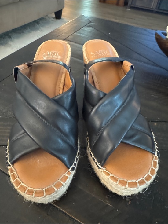 SARTO By Franco Sarto | Shoes | Sarto By Franco Sarto Black Leather ...